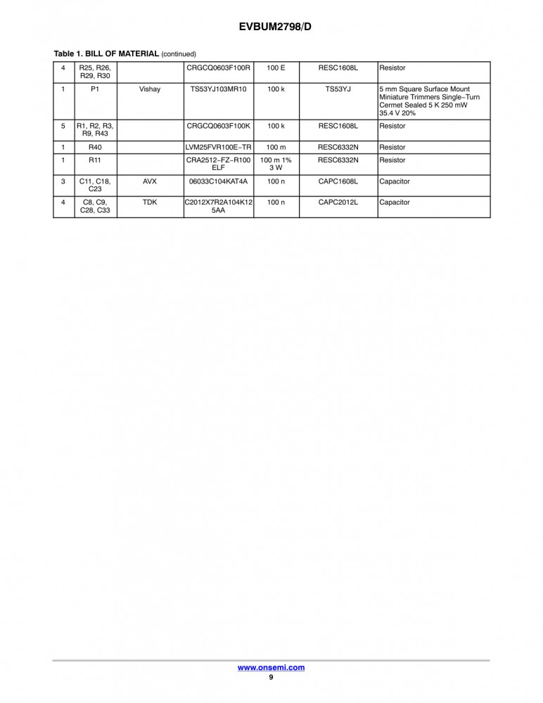 NCL31000ASGEVB document page 9