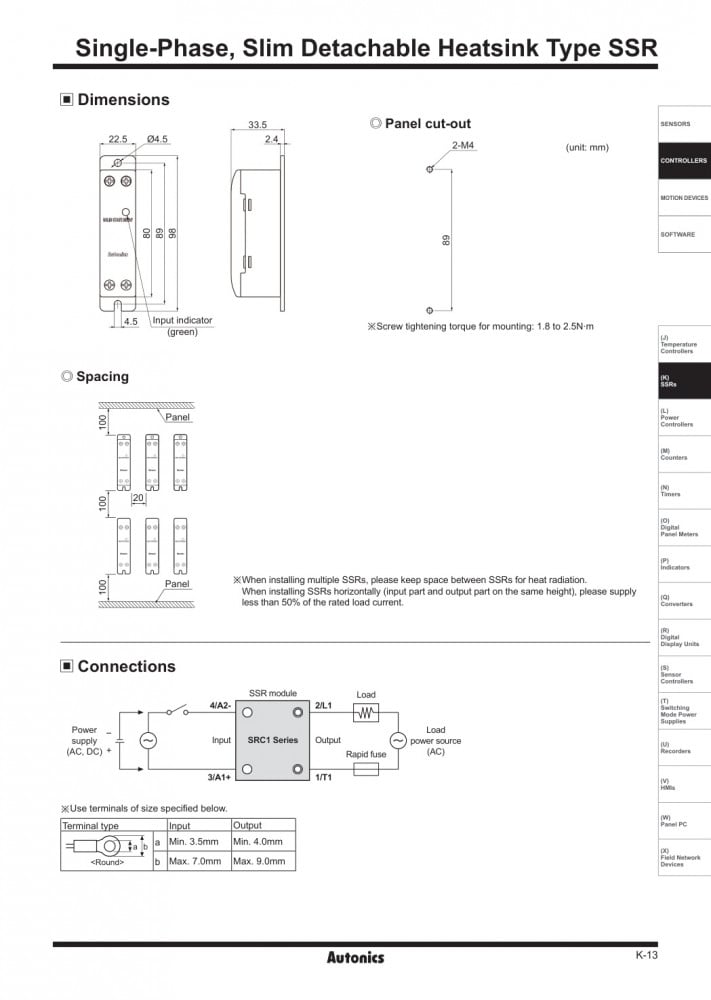 SRC1-1230-N datasheet page 3