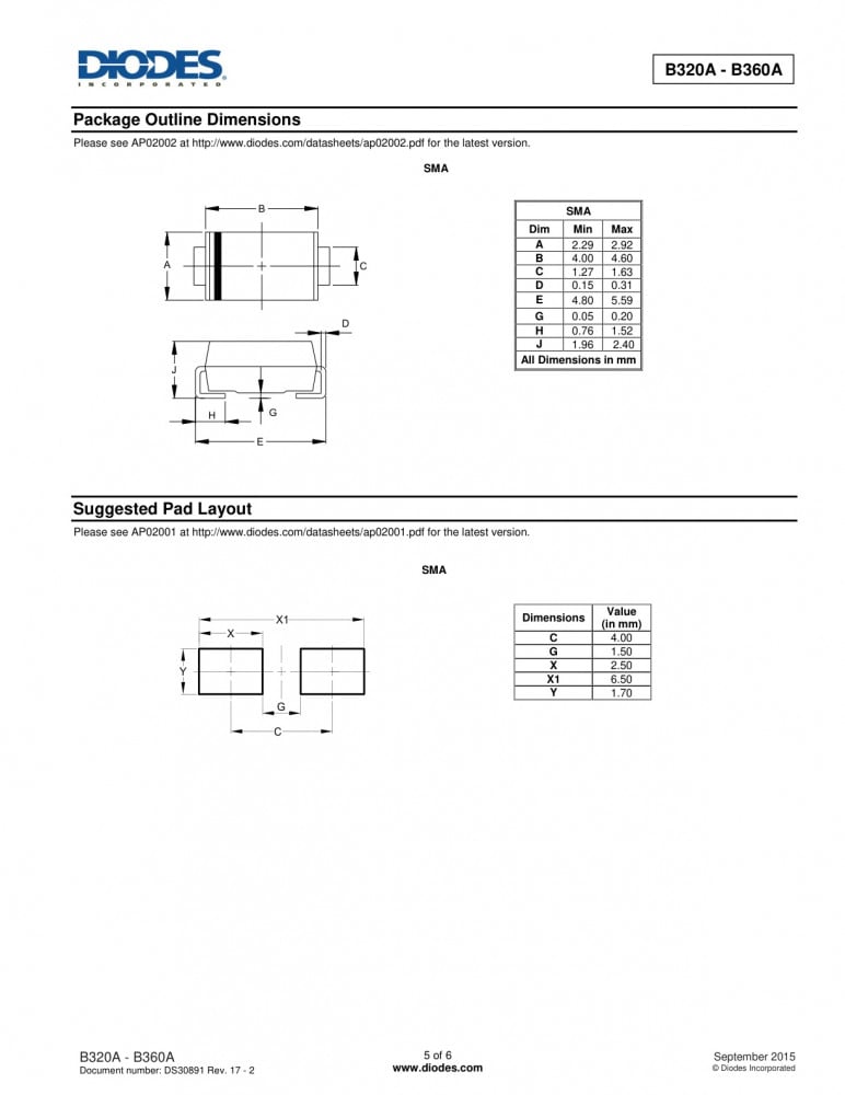 B350A-13-F datasheet page 5