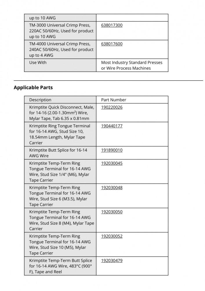 Product document preview, page 3