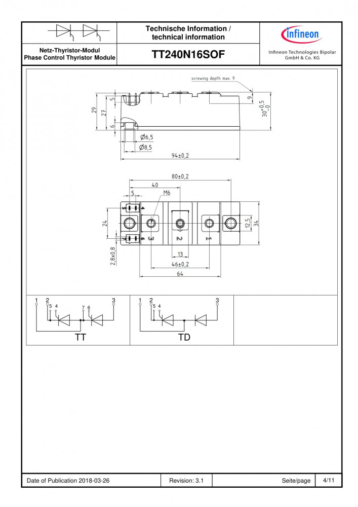 TD240N36KOF technical document page 4