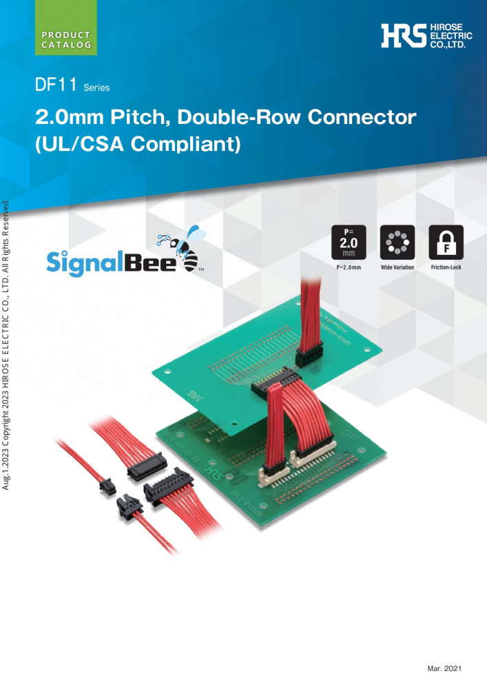DF11 datasheet page 1