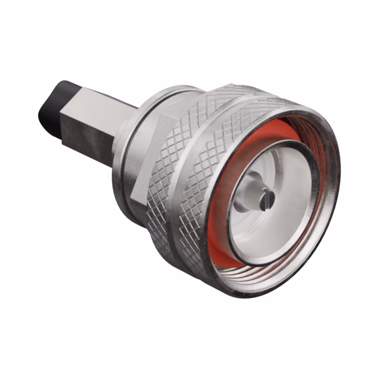 DIN 7/16 Plug, Straight, Solder, for RG-213, IP67, One Piece Per Carton, 50 Ohms for sale