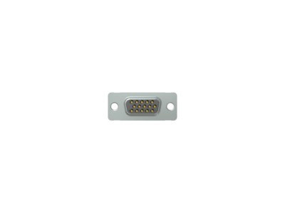 D-SUB High Density • 15-pos. • Socket • Solder pin straight • Through hole • Quality class 3 for sale