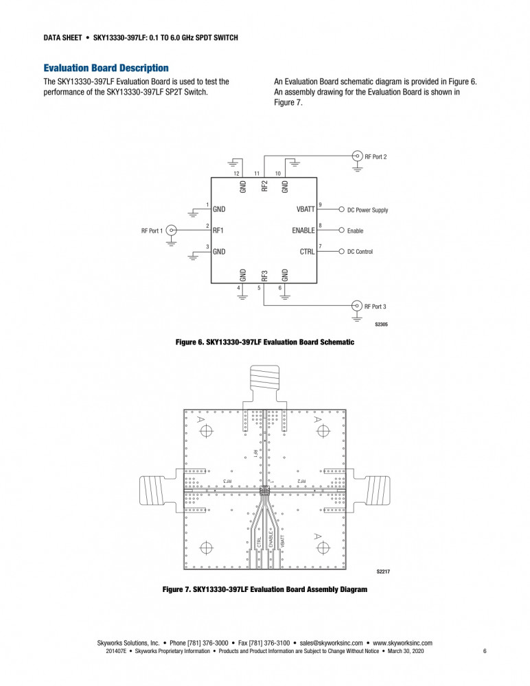 SKY13330-397LF datasheet page 6