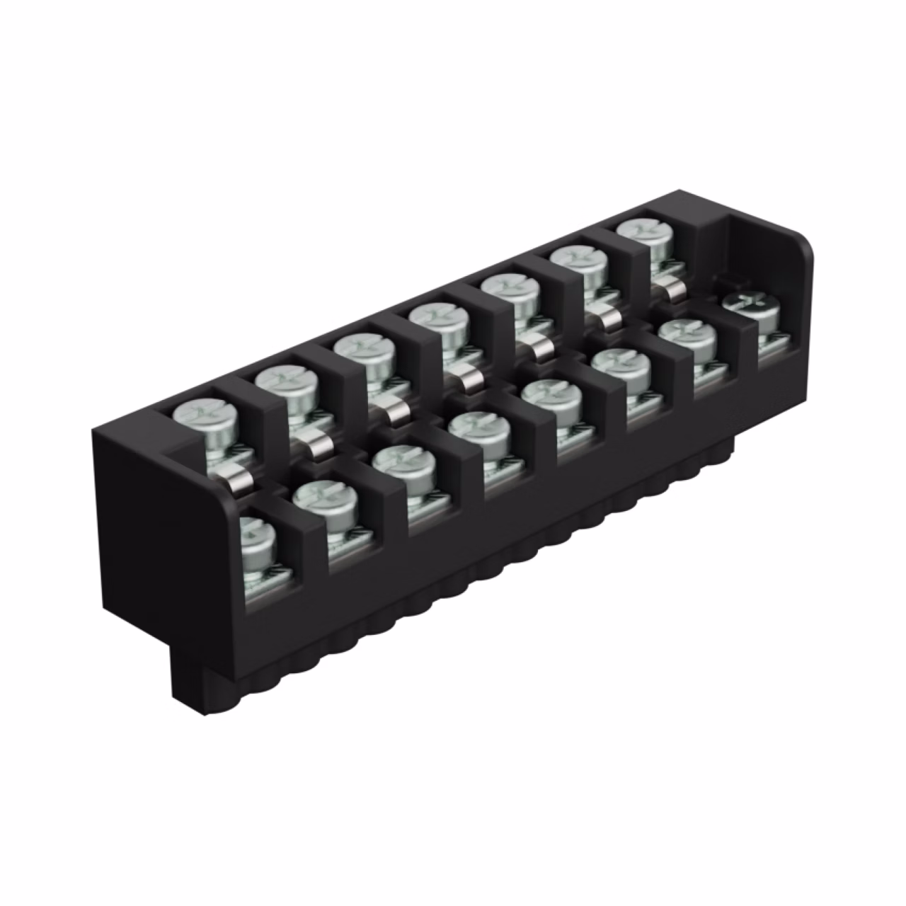 5.08mm Pitch Beau EuroMate Pluggable Terminal Block, Dual Level, 90° Wire Entry, 15 Circuits for sale