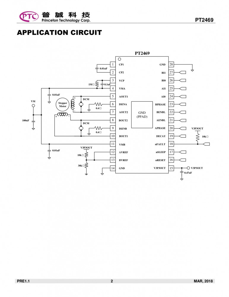 PT2469 datasheet page 2