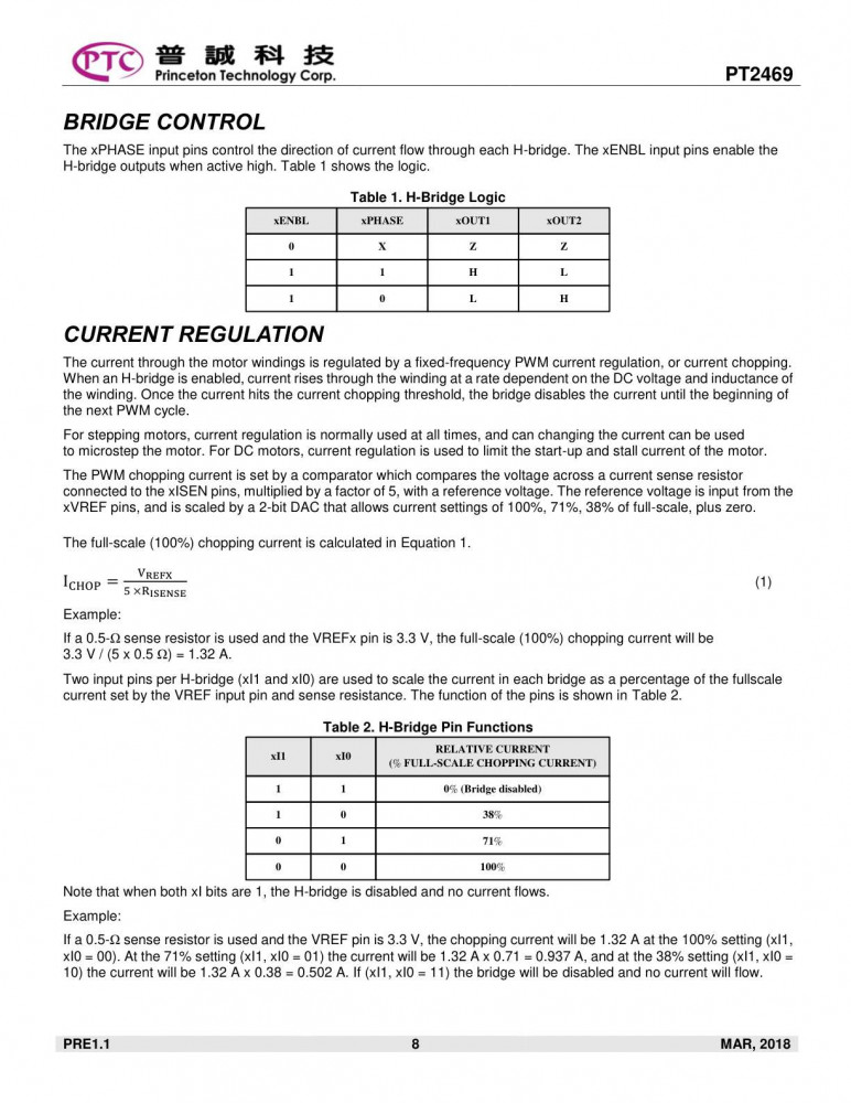 PT2469 datasheet page 8
