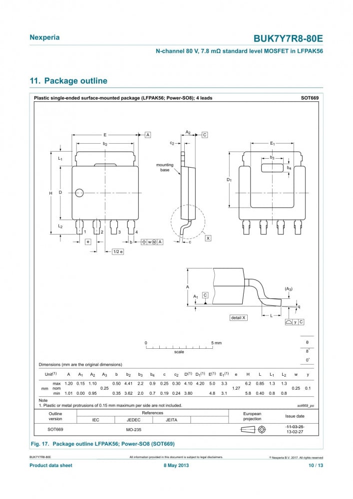 BUK7Y7R8-80E datasheet page 10
