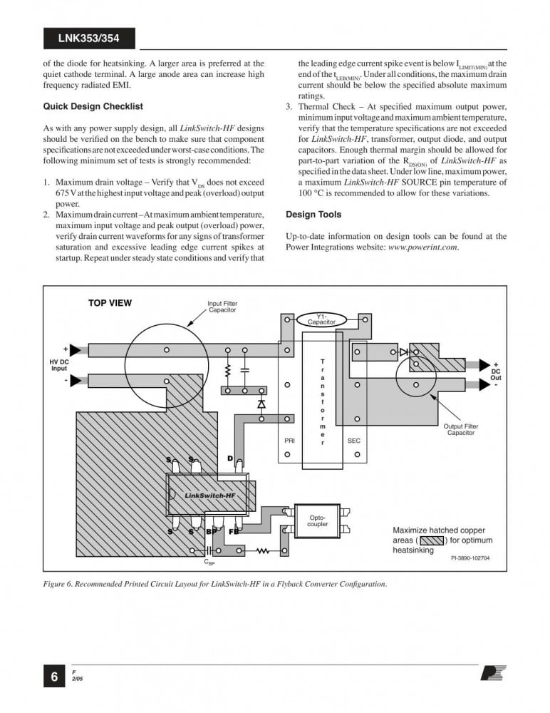 LNK354GN-TL datasheet page 6