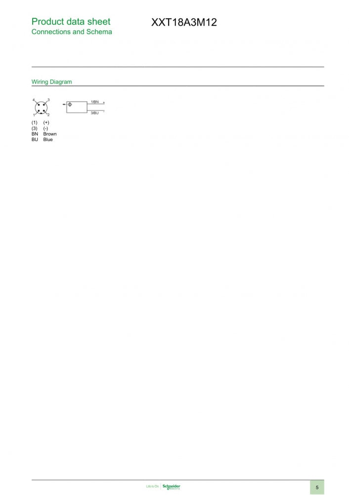 XXT18A3M12 technical document page 5