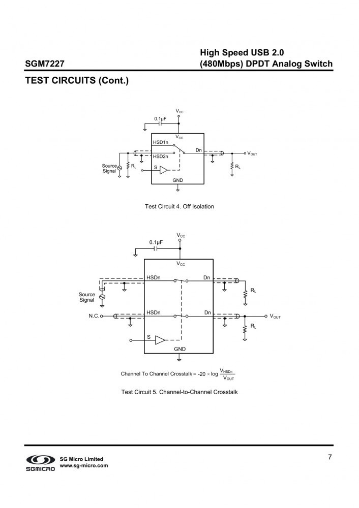 SGM7227 datasheet page 7