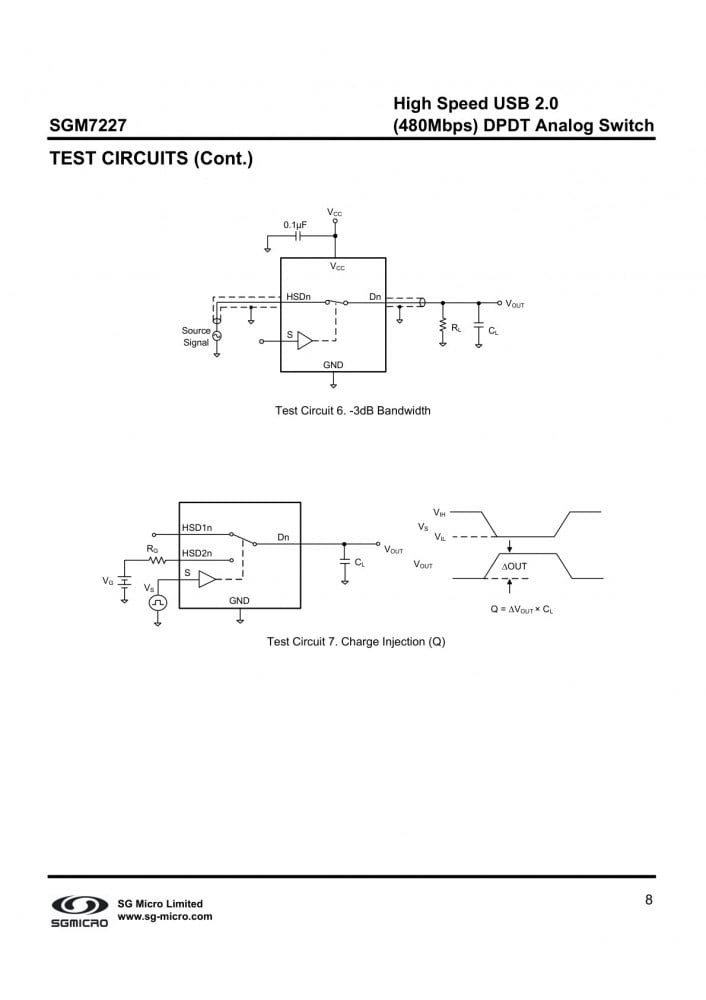 SGM7227 datasheet page 8