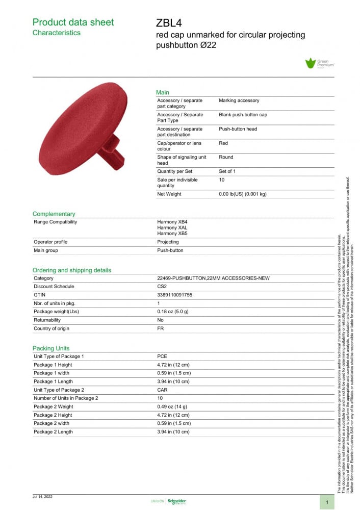 ZBL4 technical document page 1