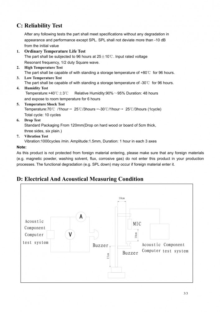 GPD2310YB-12V3500 specification page 3