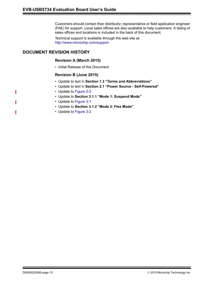 EVB-USB5734 User's Guide page 10