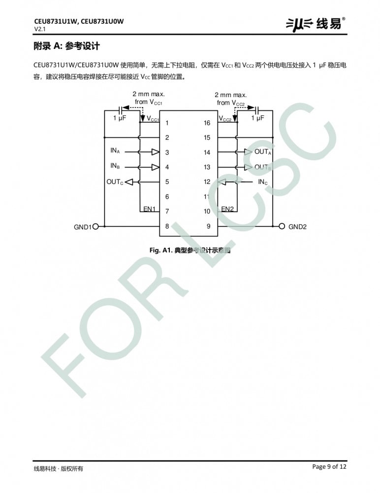 CEU8731U1W datasheet page 9