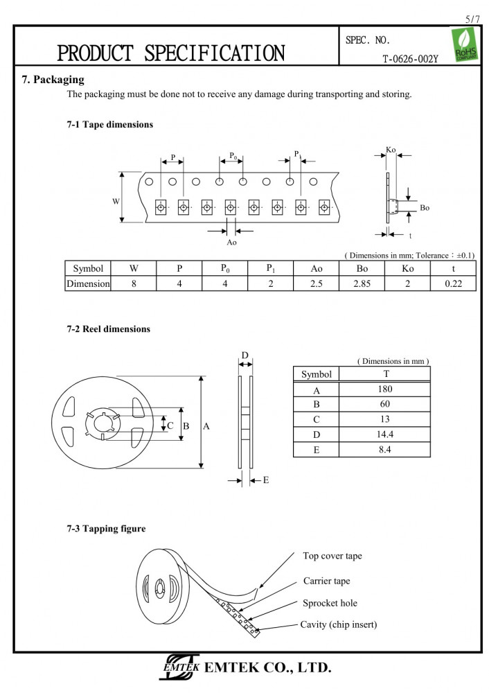 LSF1008-R12J-T product specification page 6