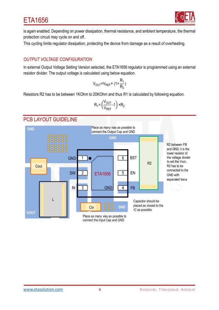ETA1656D2G datasheet page 6