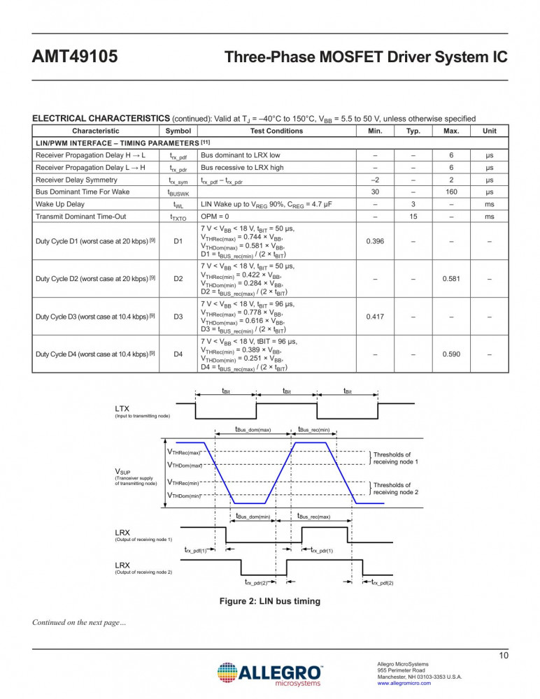 AMT49105KEVTR-J datasheet page 10