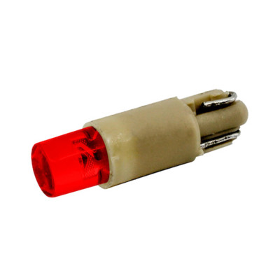 LED Lamp T-1 3/4 Wedge Red 24V for sale