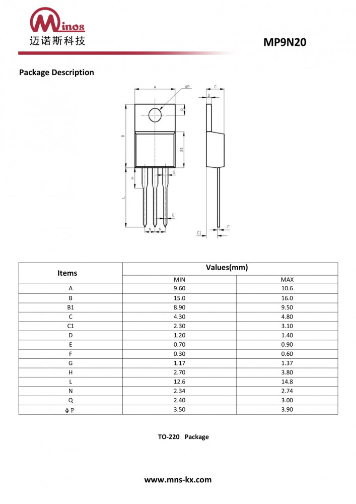 MP9N20 datasheet page 10