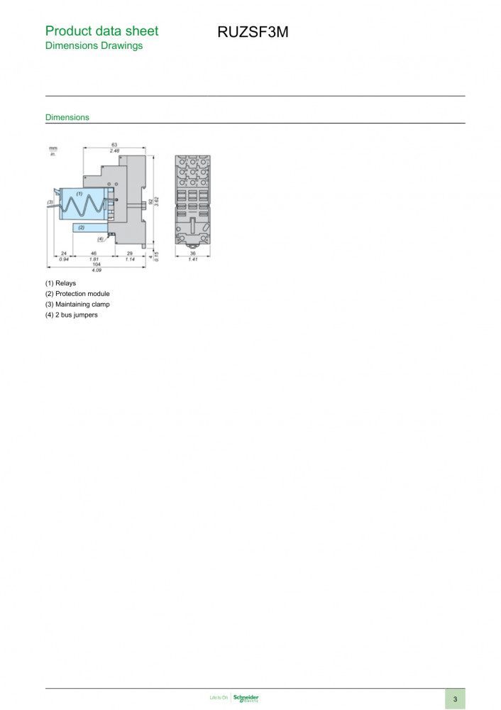 RUZSF3M technical document page 3