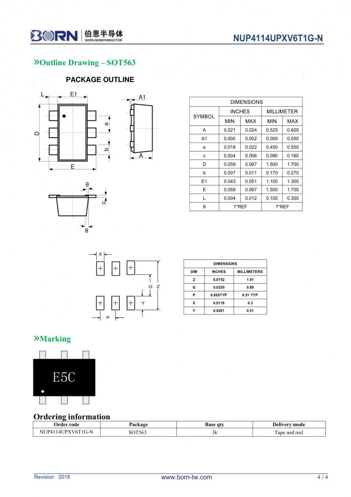 NUP4114UPXV6T1G-N datasheet page 4