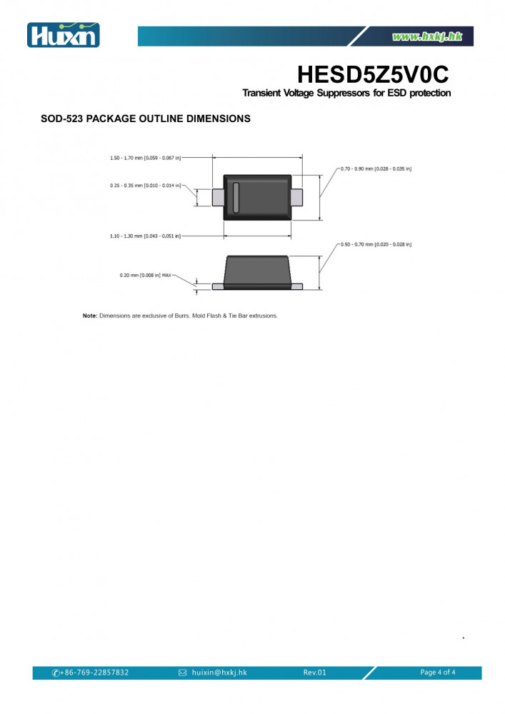 HESD5Z5V0C datasheet page 4