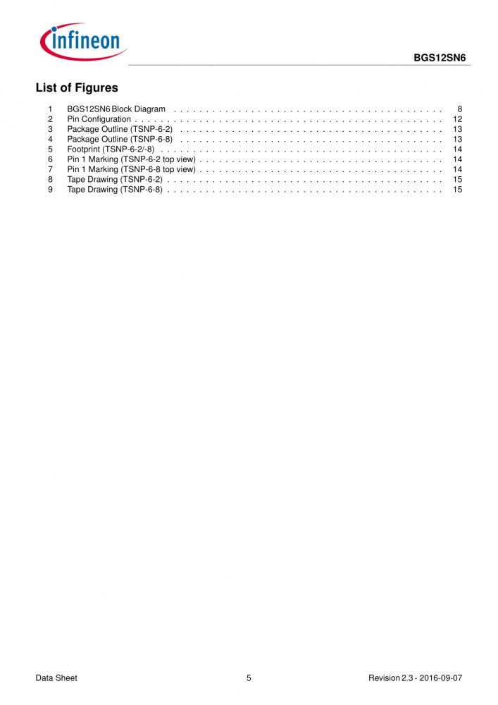 BGS12SN6 datasheet page 5