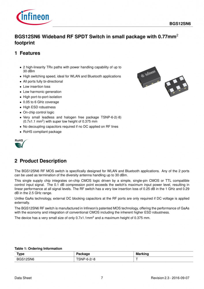 BGS12SN6 datasheet page 7
