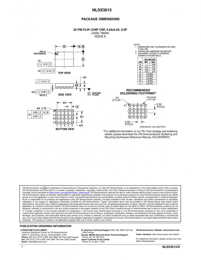 NLSX3013 datasheet page 10