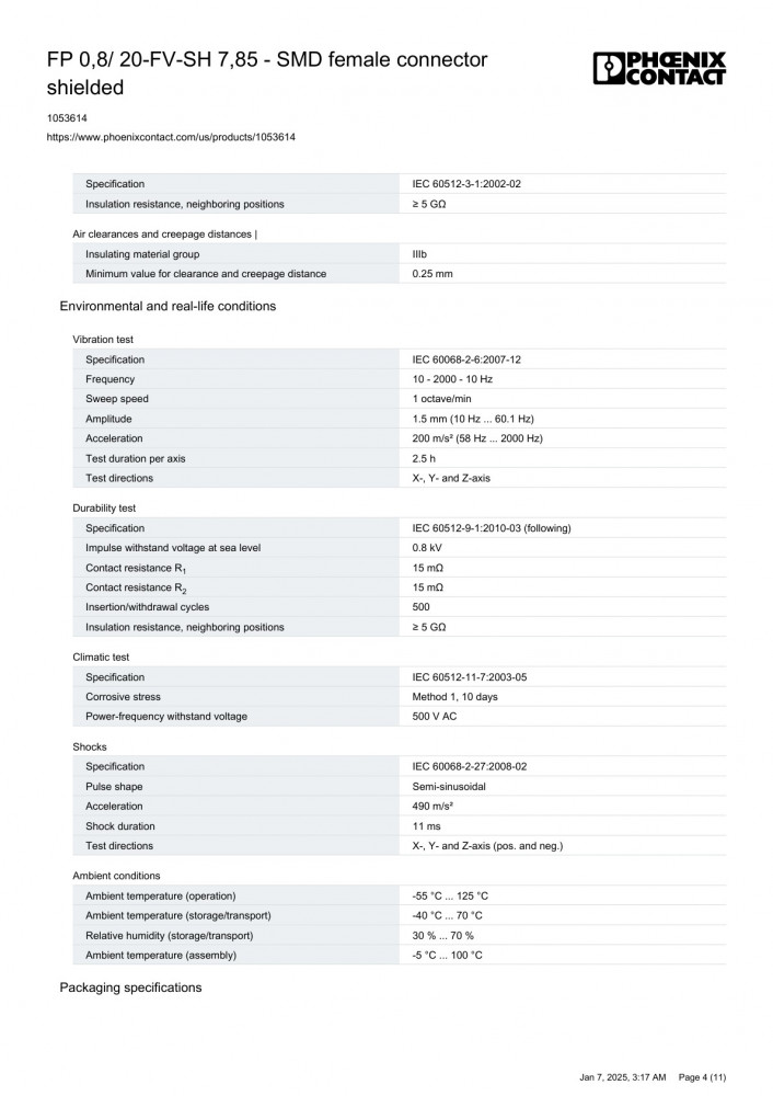 Phoenix Contact 1053614 technical document page 4