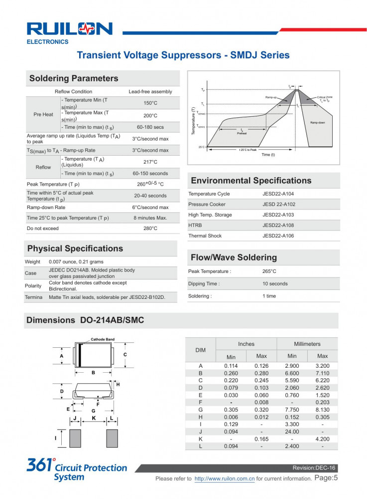 SMDJ series datasheet page 6