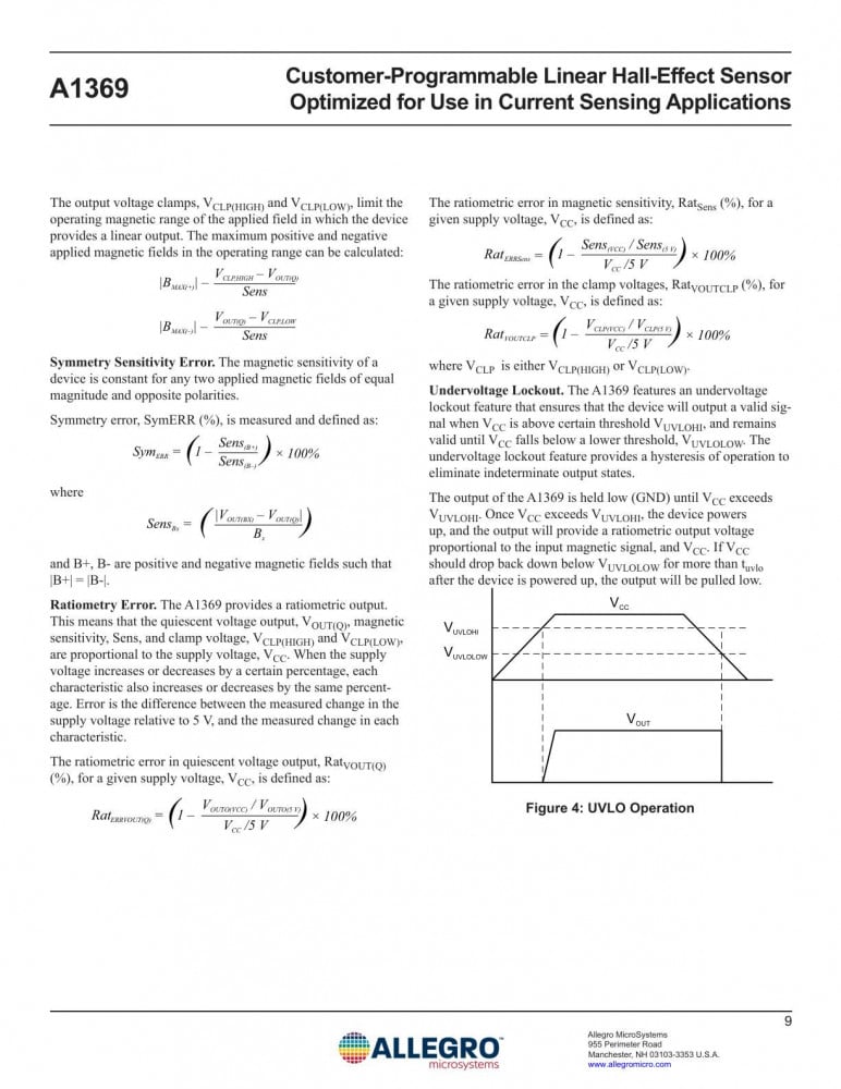 A1369 datasheet page 9