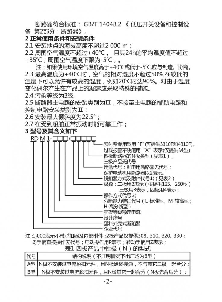 RDM1 technical manual page 3
