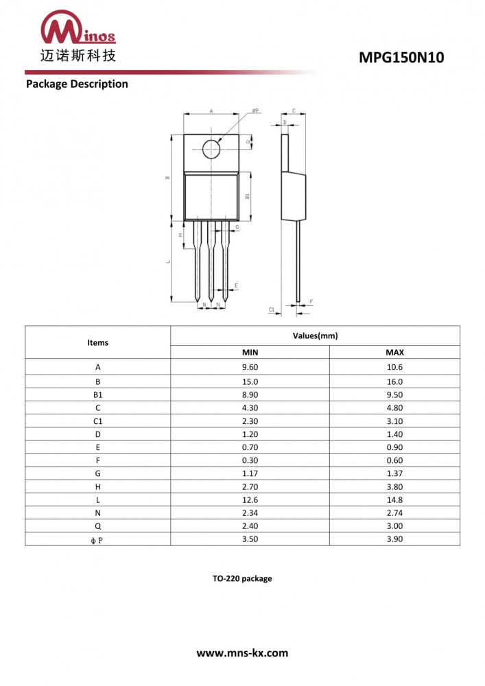 MPG150N10P datasheet page 6