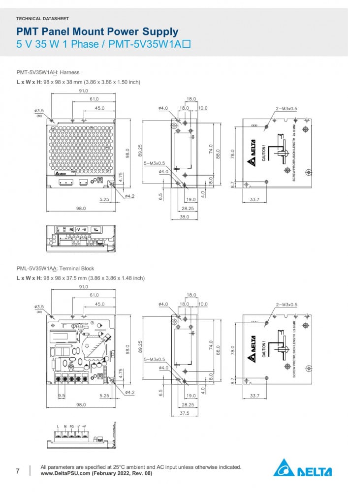 PMT-5V35W1AG datasheet page 7