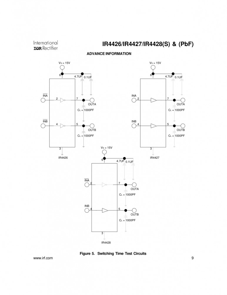 IR4427PBF datasheet page 9