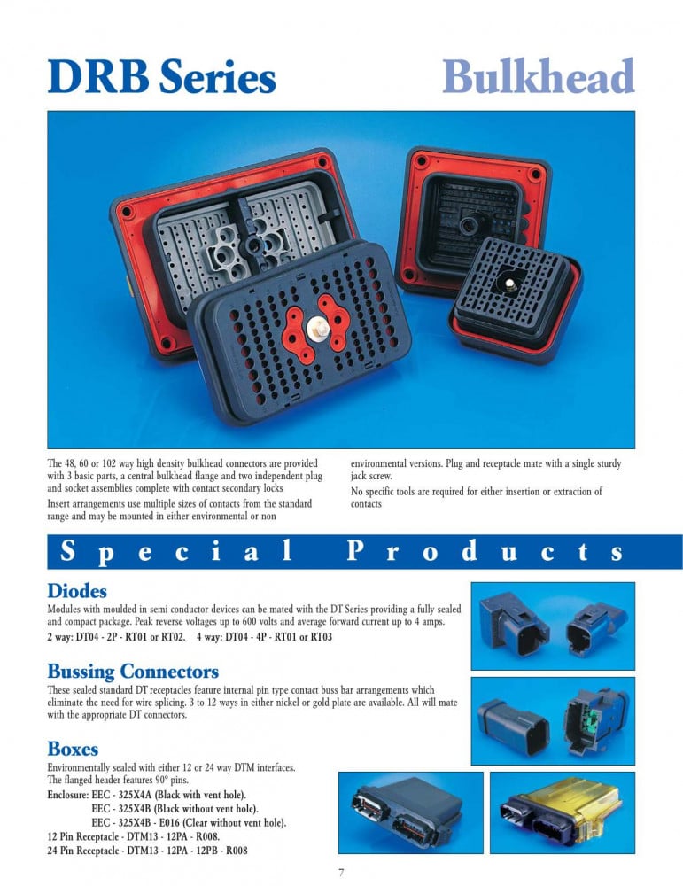 DEUTSCH DT Series document page 7