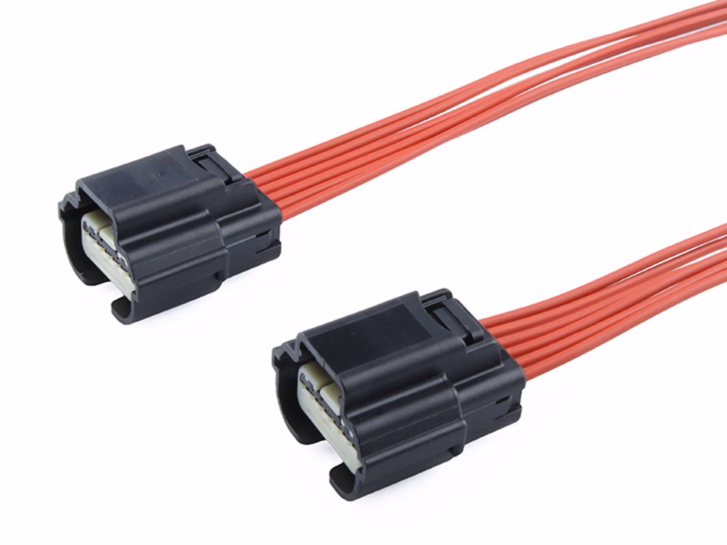 Mini-SPOX-to-Mini-SPOX Off-the-Shelf (OTS) Cable Assembly, 2.50mm Pitch, Single Row, 600.00mm Length, Tin (Sn) Plating, 6 Circuits, Natural