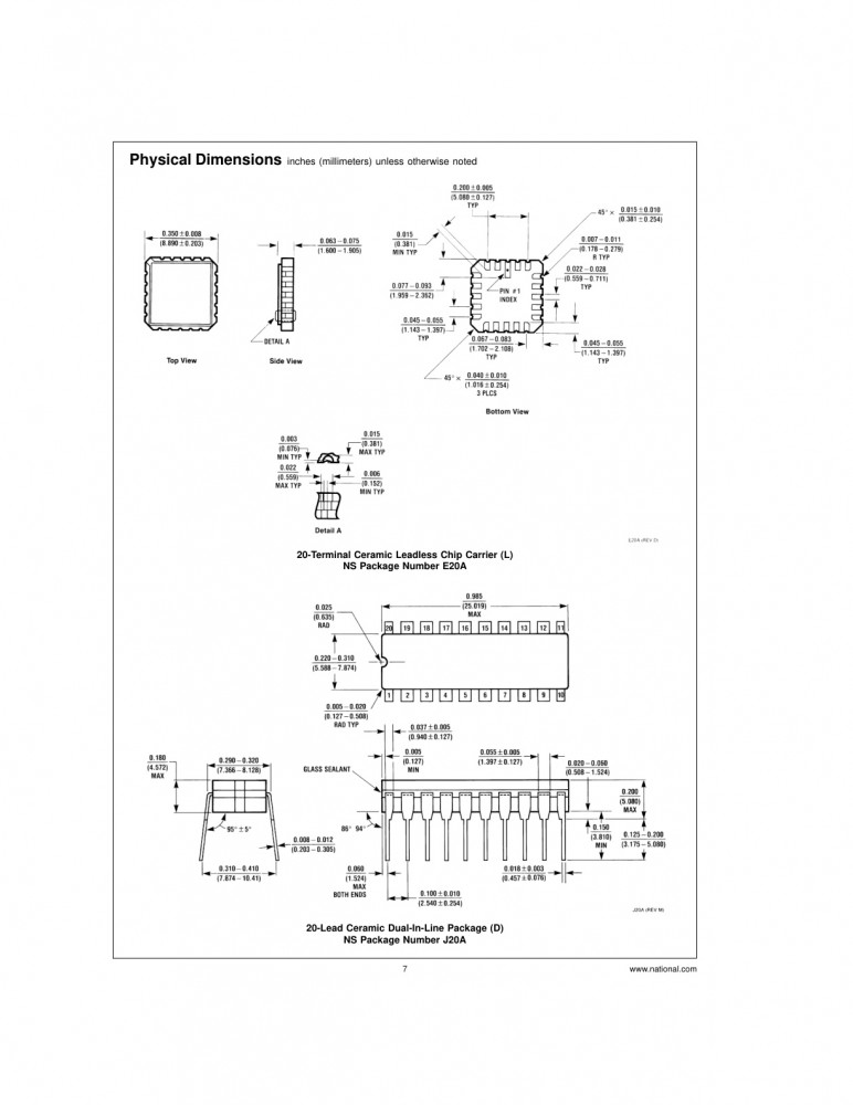 54ACTQ245DM/B datasheet page 7