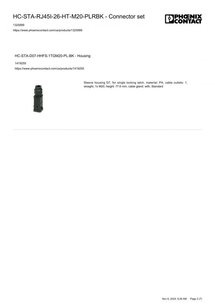 Phoenix Contact 1325999 datasheet page 3