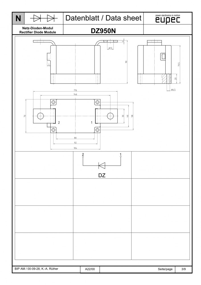 DZ950N44K datasheet page 3