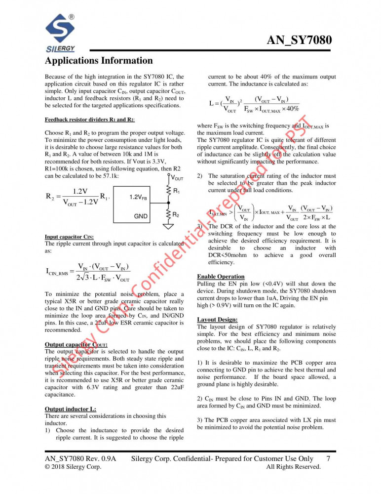 SY7080ABC datasheet page 7