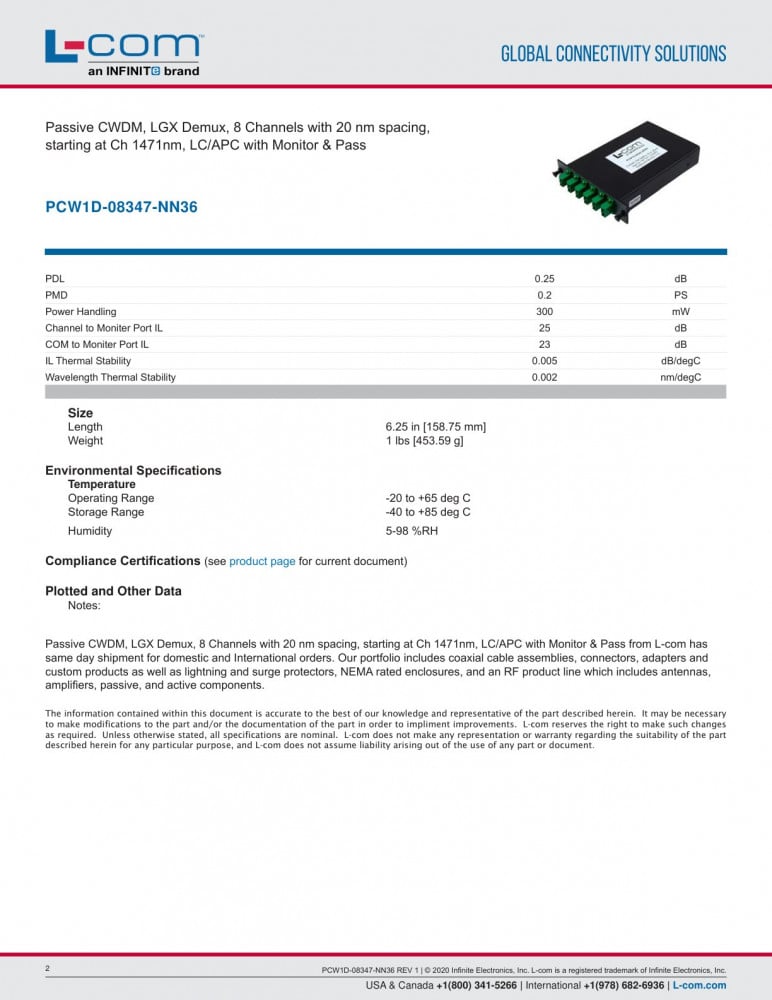 PCW1D-08347-NN36 technical document page 2