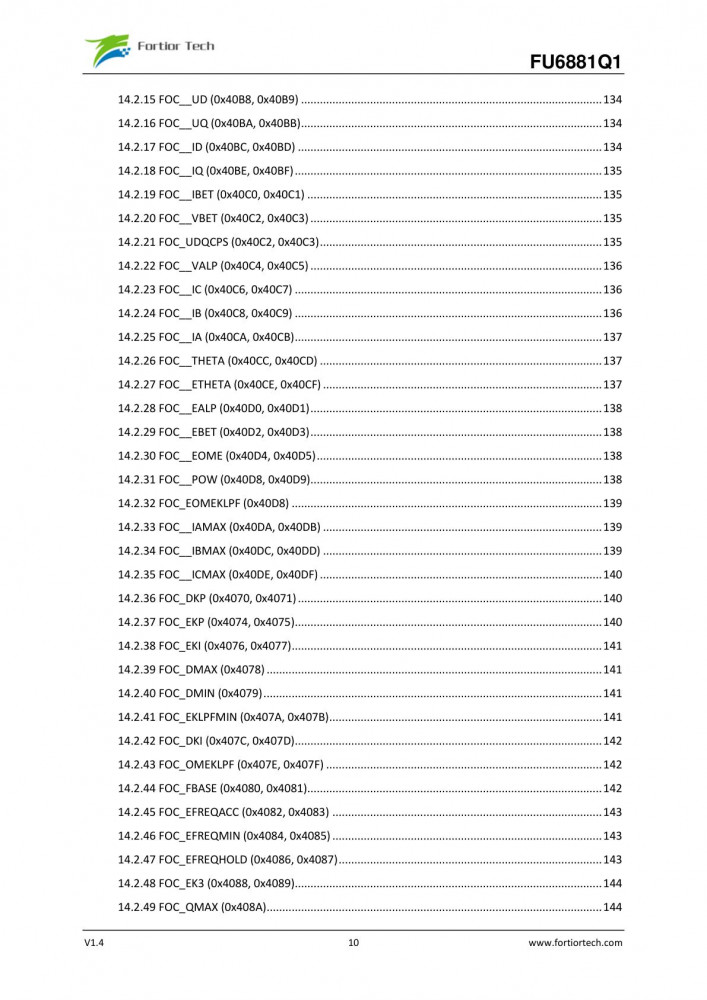 FU6881Q1 datasheet page 10