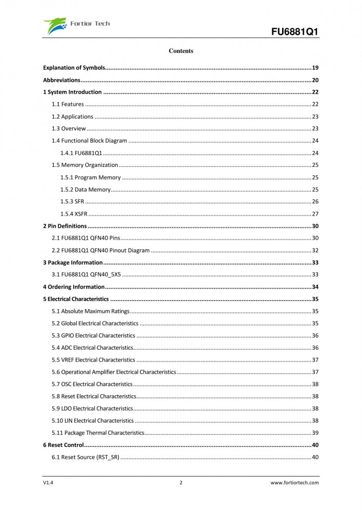 FU6881Q1 datasheet page 2