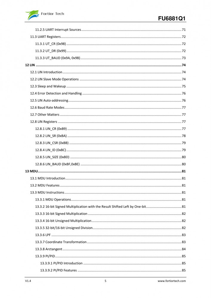 FU6881Q1 datasheet page 5