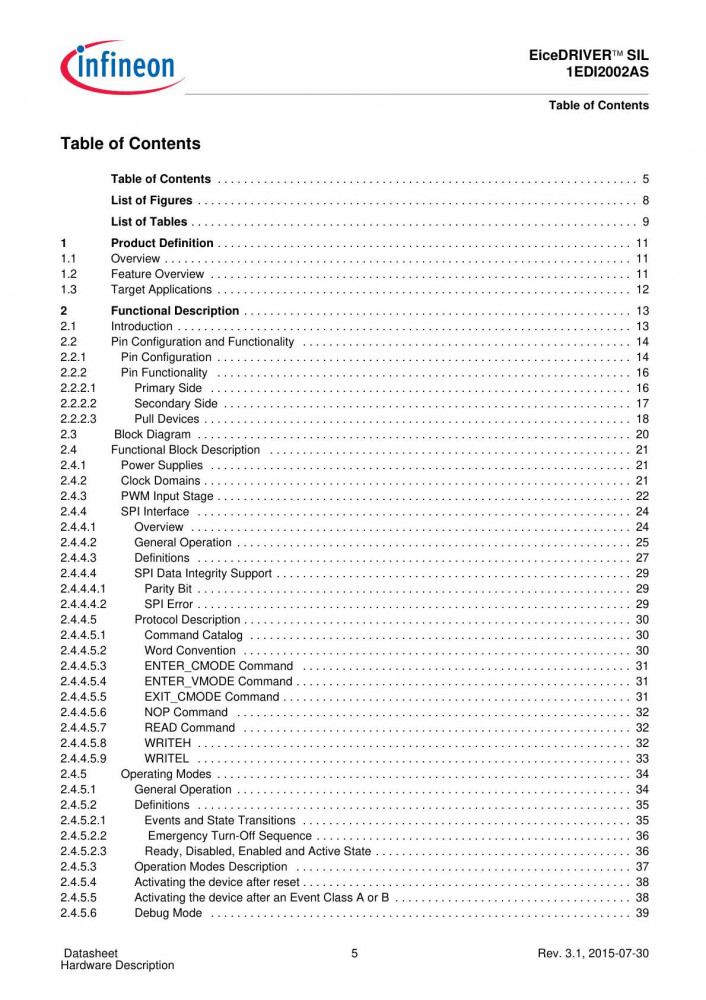 1EDI2002AS datasheet page 5